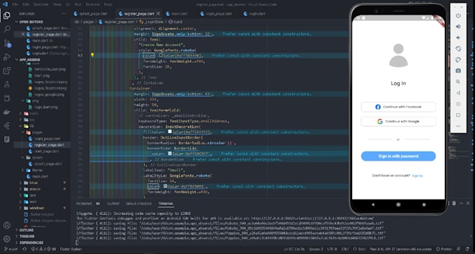 Create A Mobile Application Using The Flutter Framework By