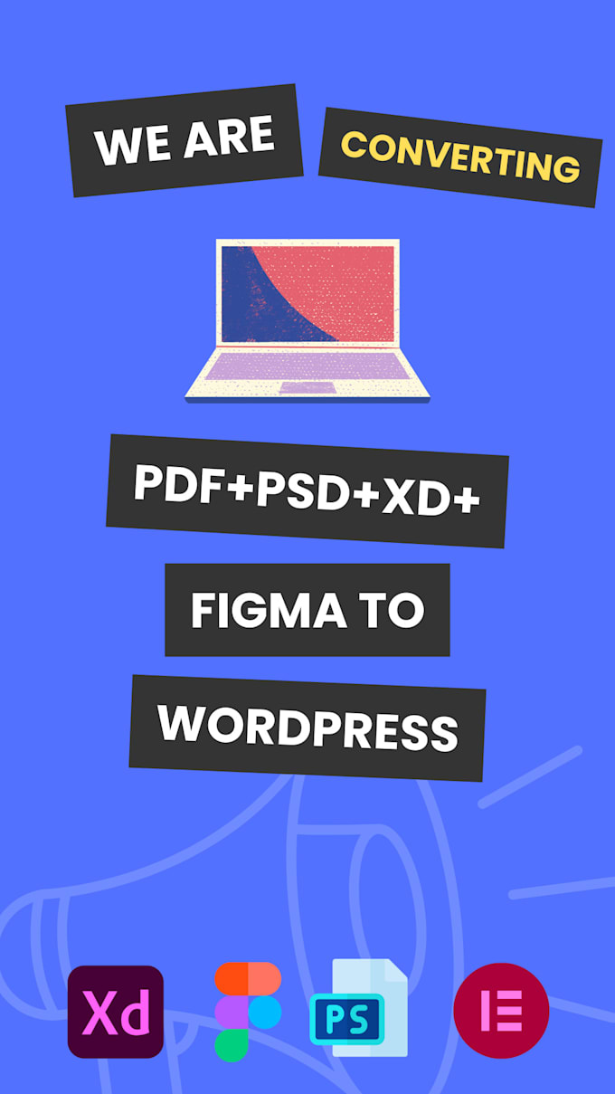 Convert figma, psd, xd to wordpress website using elementor pro by Yasirmustafa481 | Fiverr