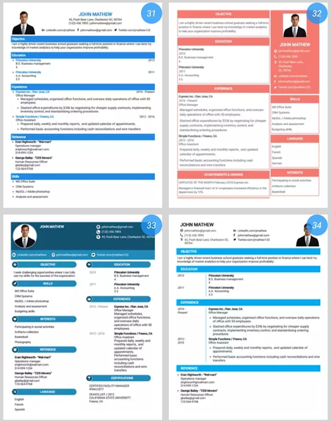 Create professional cv for jobseekers by Smartwaypro | Fiverr