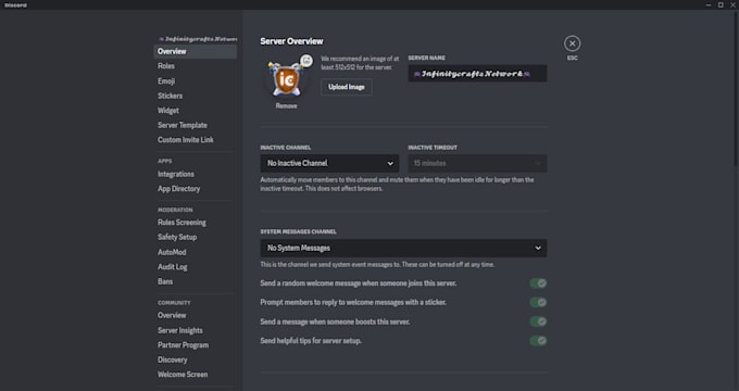 Create you a discord server by Akuachi | Fiverr