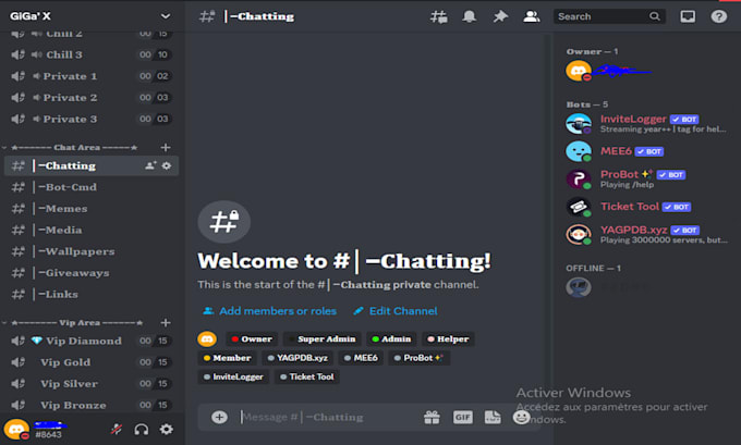 Create a perfect discord server for you by Mrziko15 | Fiverr