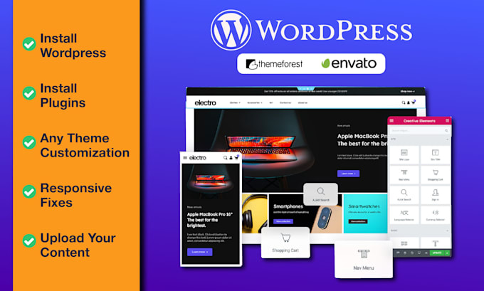 Install wordpress, setup and do theme customization by Webdashco | Fiverr Install wordpress, setup and do theme customization by Webdashco | Fiverr