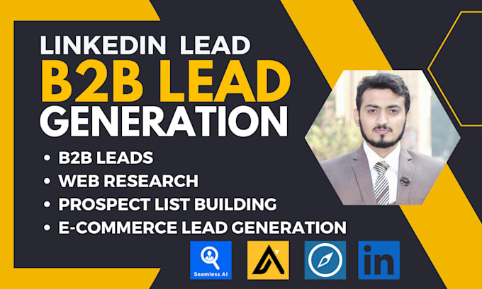 Do b2b lead generation and prospect list building by Expert_sikandar | Fiverr