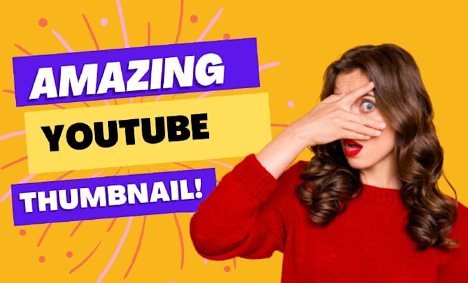 Design amazing youtube thumbnail by Skdesignerz | Fiverr