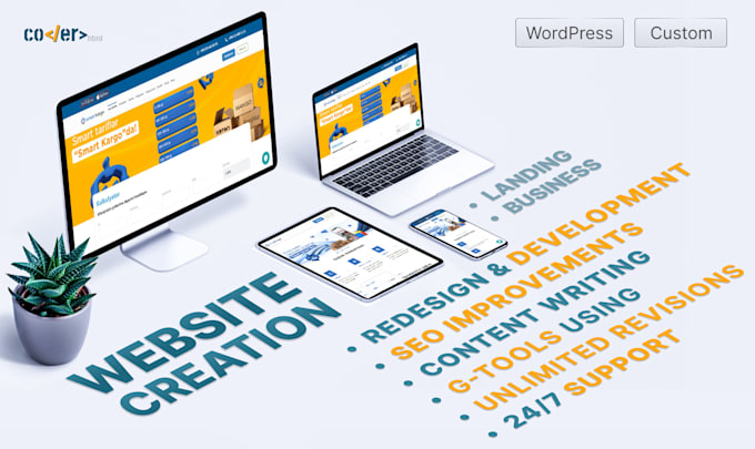 Create responsive website with admin panel by Eldarovs_html | Fiverr