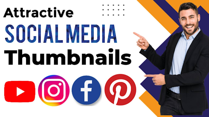 Design attractive social media thumbnail by Yahyayousafzai0 | Fiverr