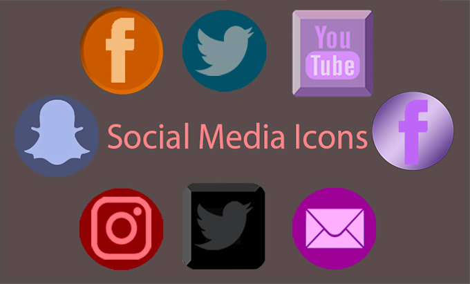 Diseñar iconos de redes sociales personalizados