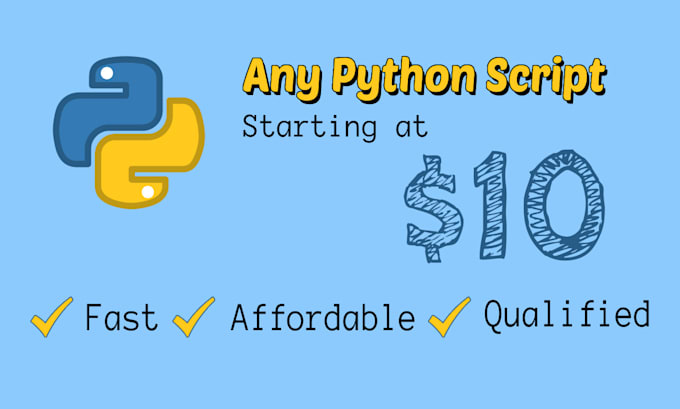 Develop any python script by Nickandrulewicz | Fiverr Develop any python script by Nickandrulewicz | Fiverr