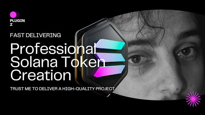 Create a custom token on the solana blockchain by Pluginz | Fiverr