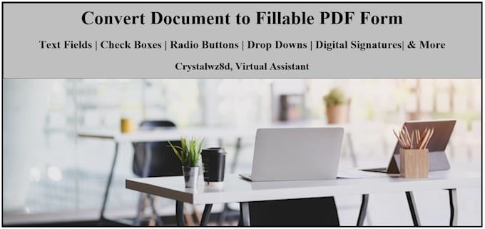 Professionally design your forms and convert to fillable pdf form by ...