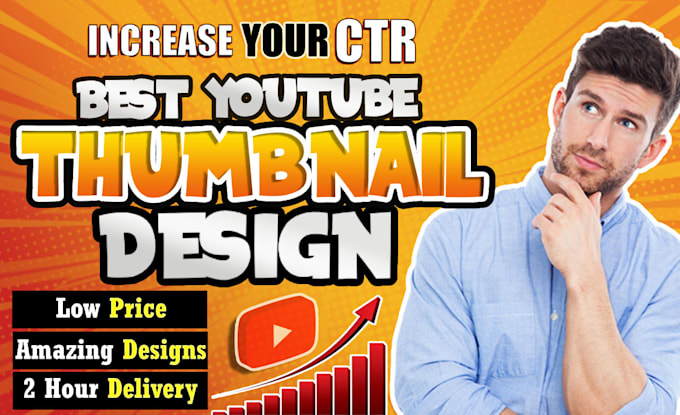 Design amazing eye catchy youtube thumbnail by Gmdesigns271 | Fiverr