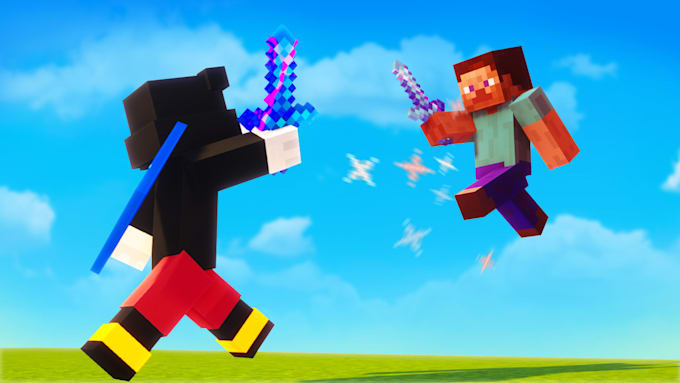 Make you a professional minecraft thumbnail by Rad2good | Fiverr