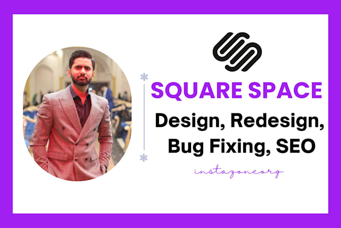 Do squarespace website design, redesign, bug fixing and seo by Instazoneorg | Fiverr