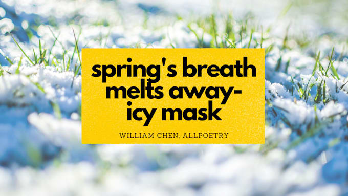 Write haiku and free verse and acrostics poems on demand by ...