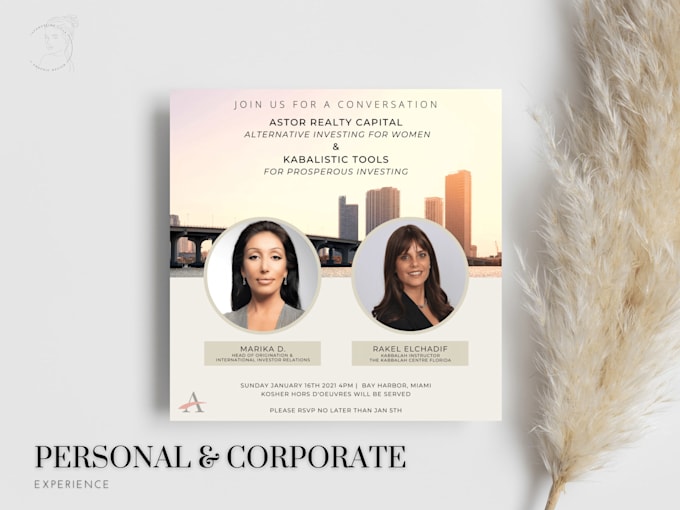 Do aestehtically pleasing graphic design by Evangelineco | Fiverr