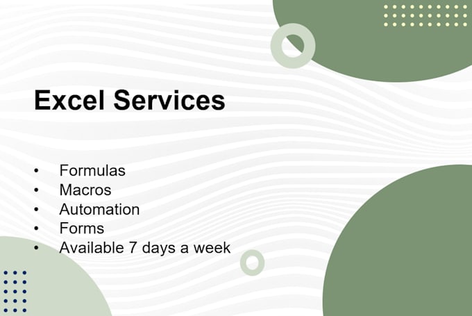 Automate your excel tasks by Arvinmanasan | Fiverr Automate your excel tasks by Arvinmanasan | Fiverr