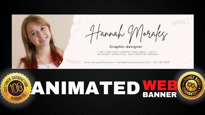 Design any sized banners and gif banners by Asm_ikram | Fiverr