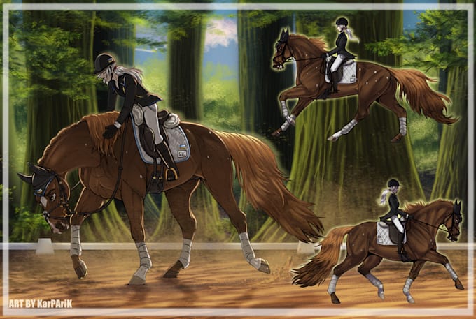 Full body art mlp furry by Karparik | Fiverr