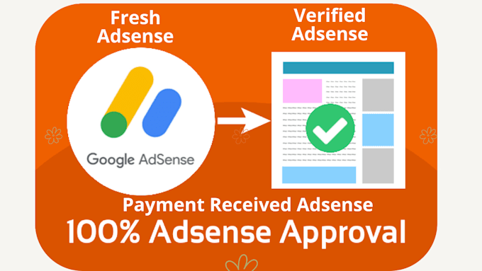 Design google adsense approval guaranteed for domain website by ...