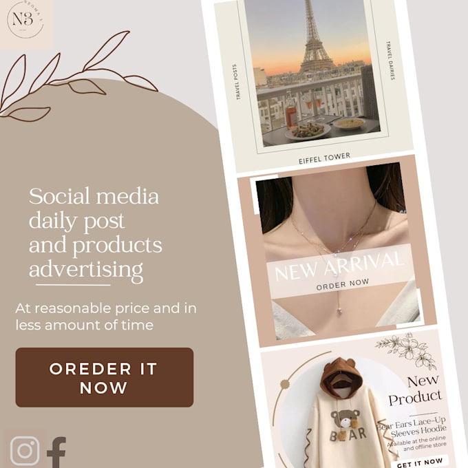 Design professional aesthetic social media posts and product ads by ...