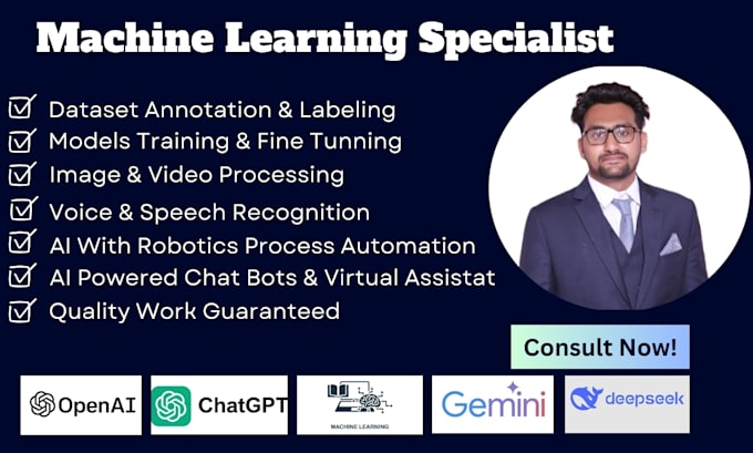 Build machine learning projects, llm apps, and ai agents with chatgpt or gemini by Systematic ...