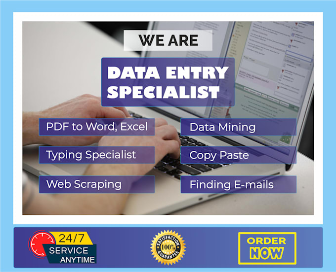 Word, excel, data entry, pdf conversion by Suneetkhanna | Fiverr