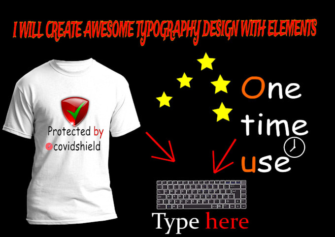 Create awesome typography design with elements by Frank096 | Fiverr