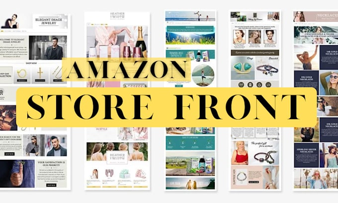 Develop amazon brand store and storefront design for you by ...