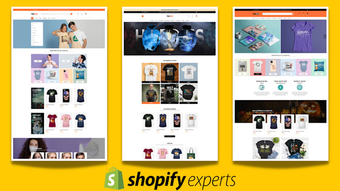 Create a profitable print on demand shopify website and mobile app by Akroservices | Fiverr