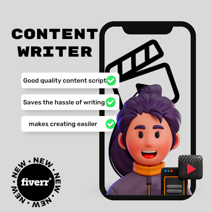 Write Your Content Script By Unicornqueens Fiverr Write Your Content Script By Unicornqueens Fiverr