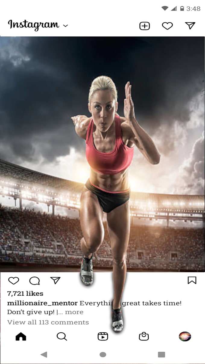 Design a 3d instagram post by Simpsons_design | Fiverr