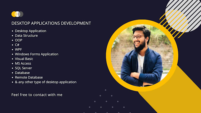 Create Desktop Applications With C Sharp Dotnet Wpf Winforms By Zoraiz Umer Fiverr