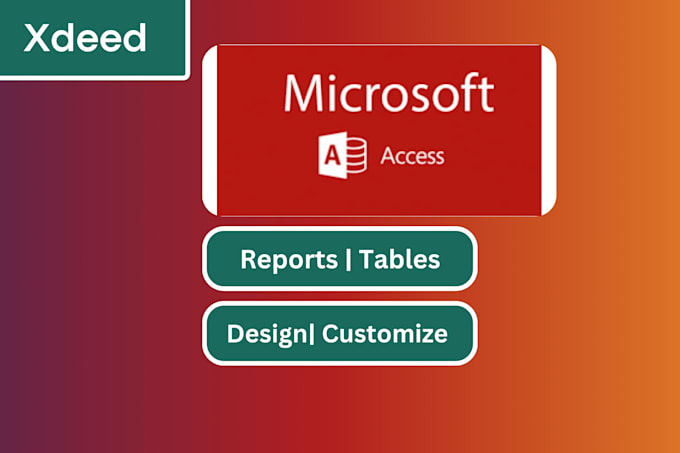 Build database application in ms access by Developer339 | Fiverr