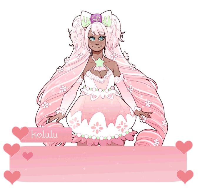 Design a beautiful vtuber model for you by Swizzlepop | Fiverr