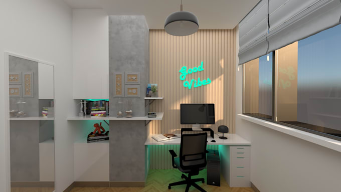 Create interior residential renders by Fsheikh_archviz | Fiverr