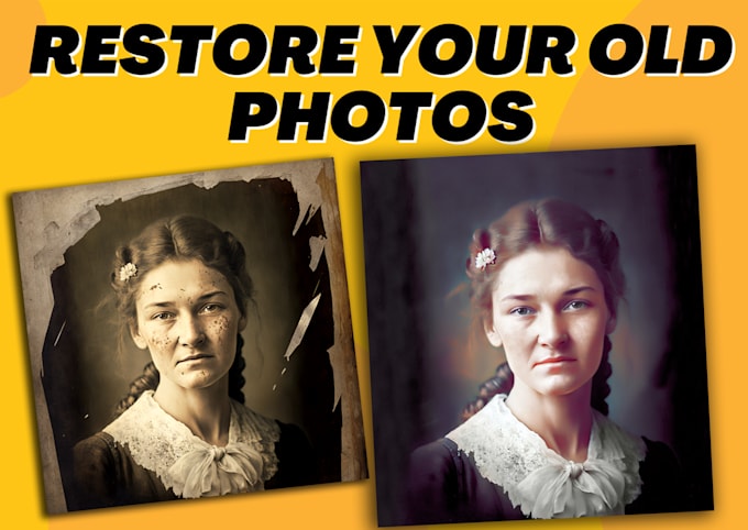 Restore old photos, fix repair and colorize old photo by Hamza33912 ...