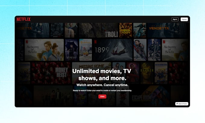 Build or convert figma design into responsive framer website by ...