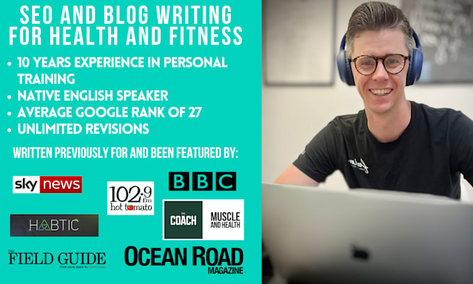 Write amazing blog posts for your business by Thegymstarter | Fiverr