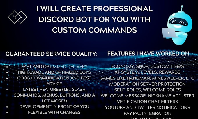Create Custom Discord Bot Ai Bot Using Chatgpt And Open Ai Discord Twitter By Garrethchad