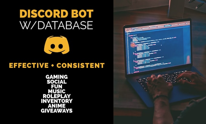 Create a fully customised discord bot by Jacksonvirgo | Fiverr