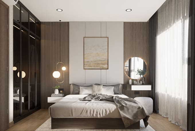 Design and render interior spaces by Huyle1903 | Fiverr