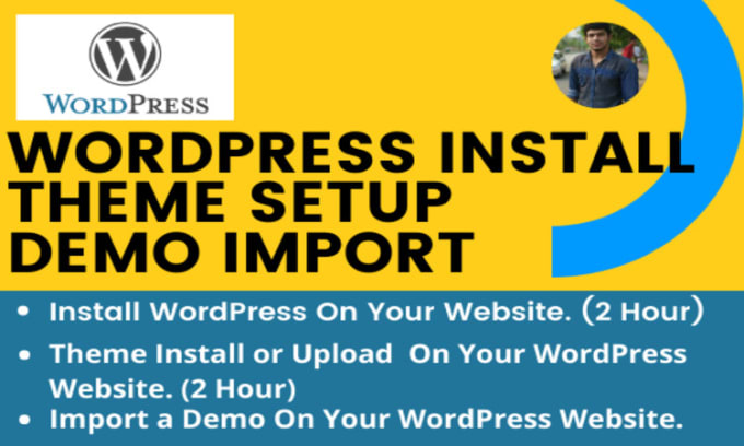 Wordpress install, theme setup and demo install by Motin_piyada | Fiverr Wordpress install, theme setup and demo install by Motin_piyada | Fiverr