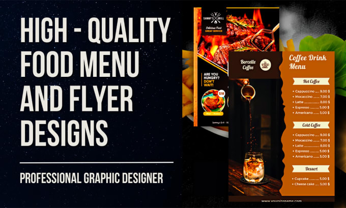 Design modern coffee shop menu, restaurant menu, food menu by ... Design modern coffee shop menu, restaurant menu, food menu by ...