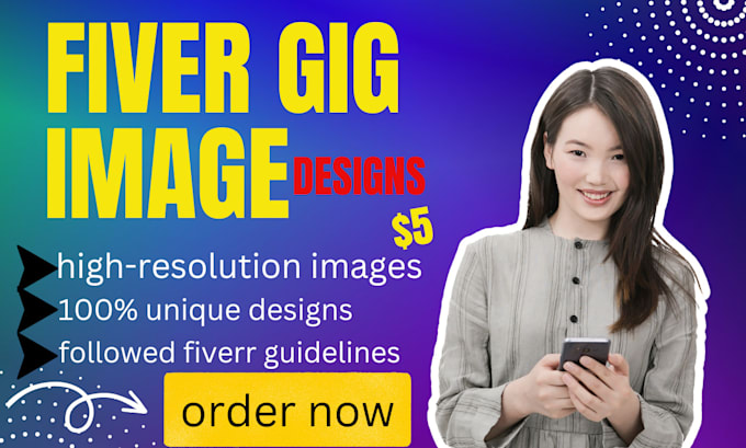 Do eyecatching fiverr gig image design and thumbnail design by ...