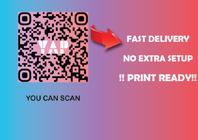 Create a qr code with your business logo by Yap_design | Fiverr