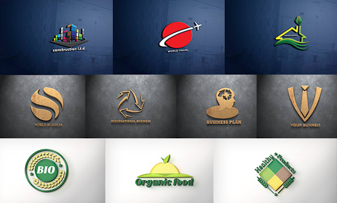 Do premium custom 3d logo design for your business by Sajeeb669 | Fiverr