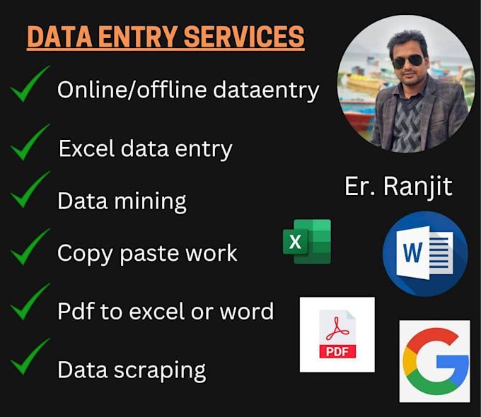 Data Entry Excel Data Entry Copy Paste And Web Scraping By