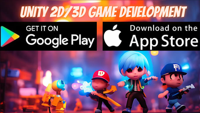 Do 2d or 3d creative game development using unity for mobile and pc by ... Do 2d or 3d creative game development using unity for mobile and pc by ...