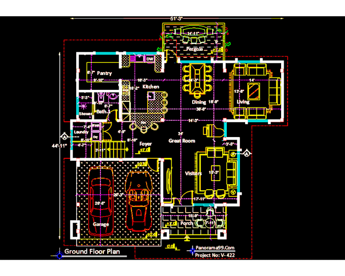 Convert pdf, blue print, jpg, sketch into autocad, dwg, cad by Umarjaved557 | Fiverr