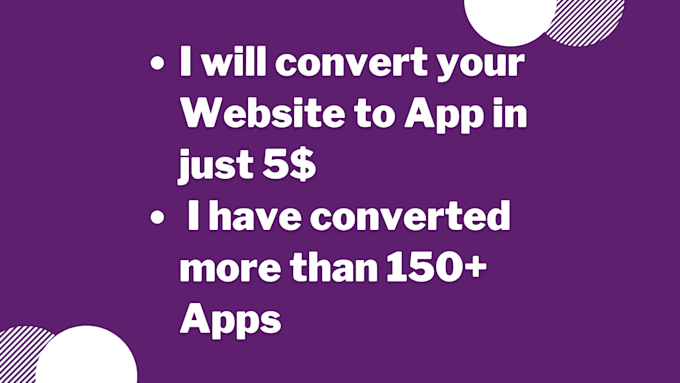 Convert your website to android and ios app using webview by Hunaza_shabbir | Fiverr